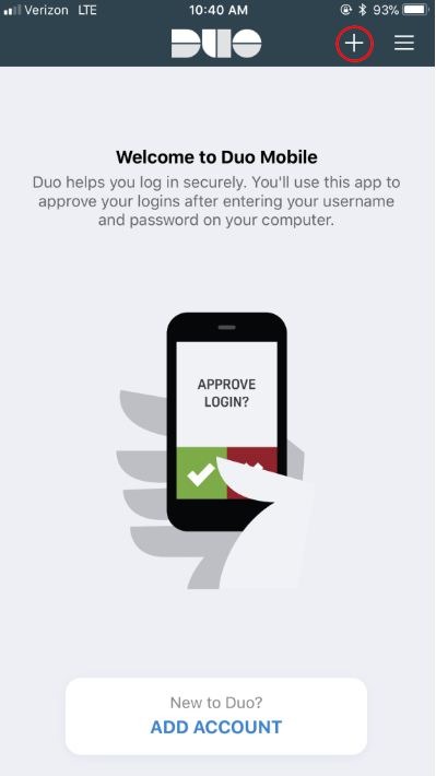 Duo software token (app) enrollment | Engineering Computing Support